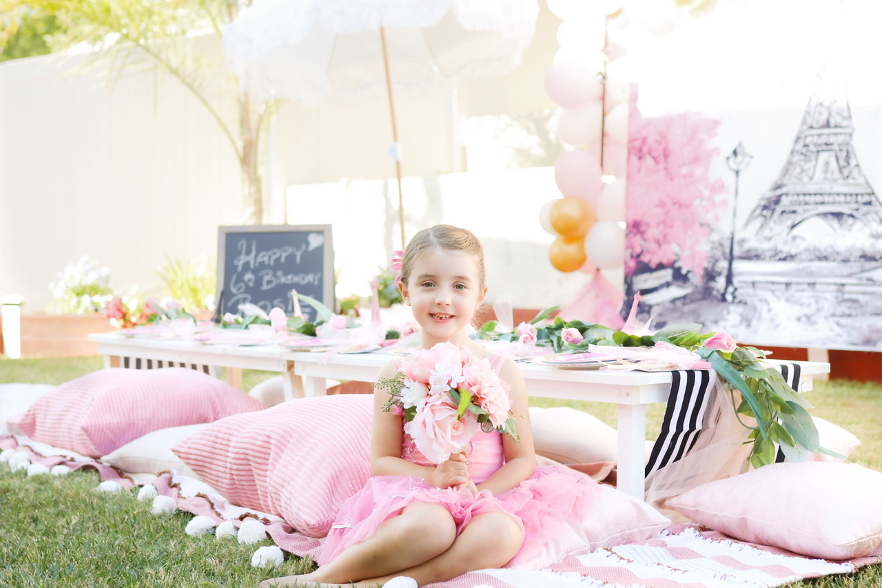 Fancy French Themed Birthday Party - Princess Turned Mom