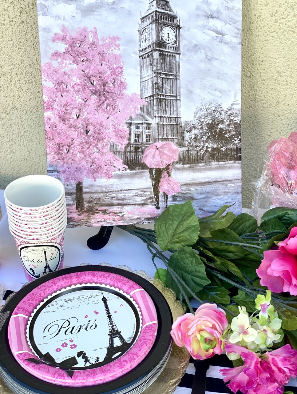 Fancy French Themed Birthday Party - Princess Turned Mom